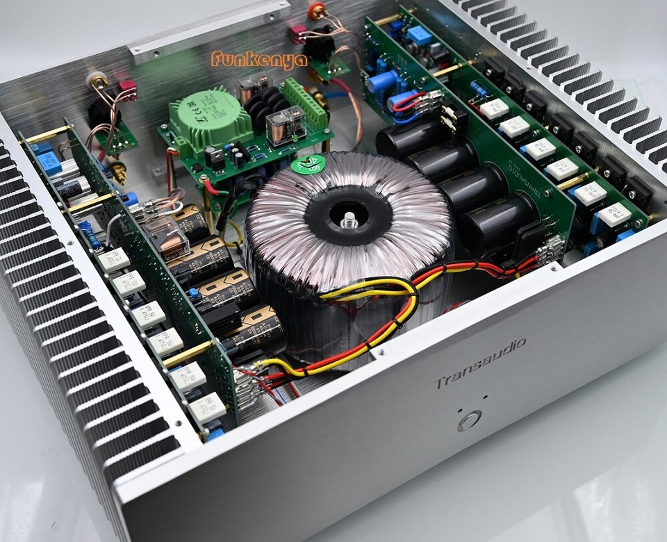 Master FM801 Hi-End 250W+250W HiFi Stereo 2.0 Channel Power Amplifier ...