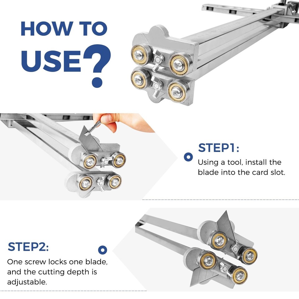 Plaster Board Cutting Tool, Folding Gypsum Board Cutter, Handheld ...