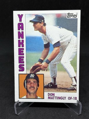 1984 Topps - Don Mattingly #8 Rookie Card - New York Yankees 060225 | eBay