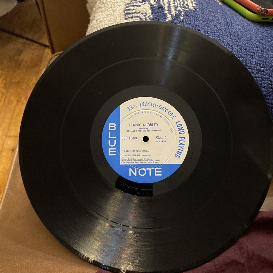 Hank Mobley "w/ Donald Byrd & Lee Morgan" 1958 Mono Blue Note LP RVG P ...