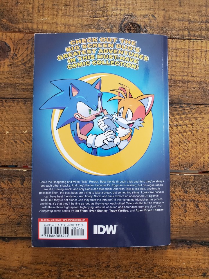 Sonic the Hedgehog: Sonic & Tails: Best Buds Forever Comics Collect ...