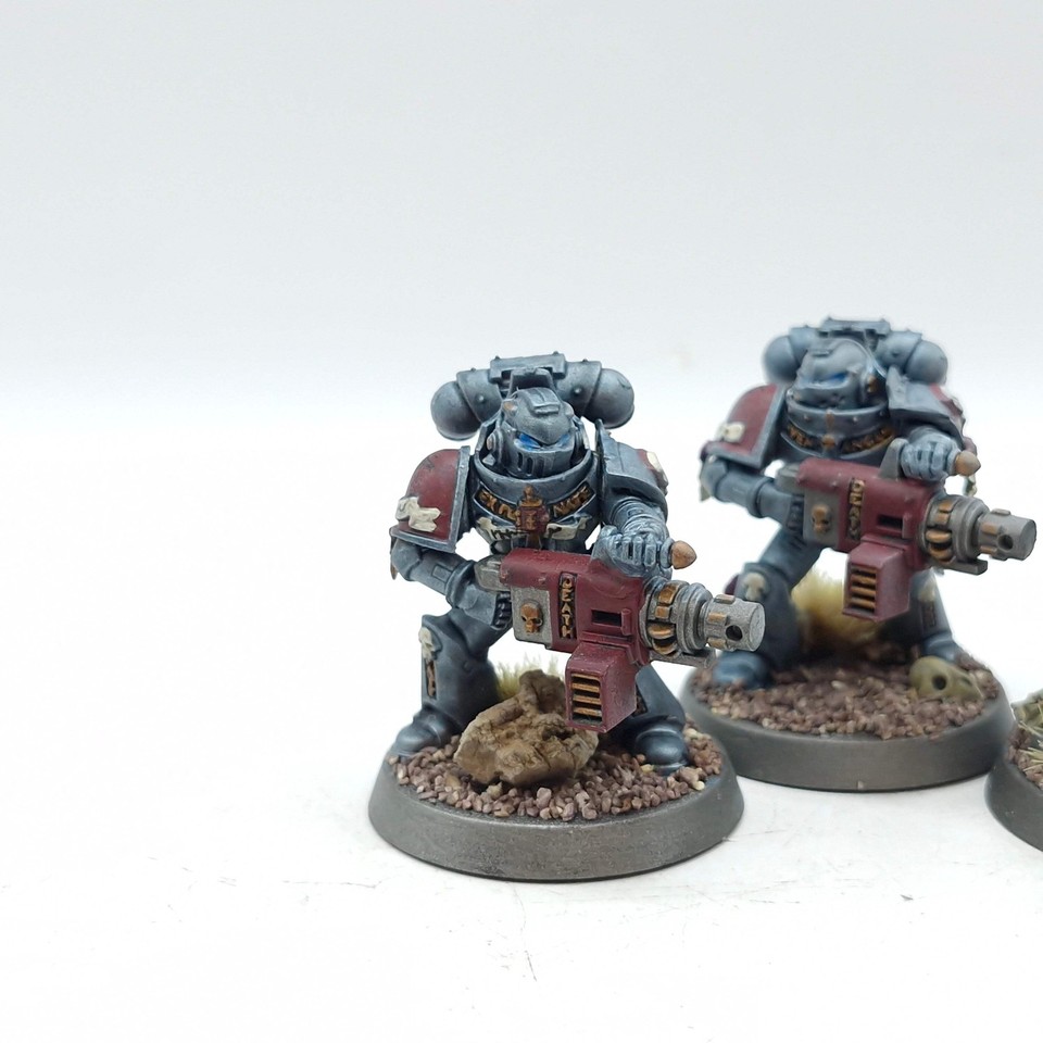 Warhammer 40k: Space Marines Grey Knights Purgation Squad - Painted ...