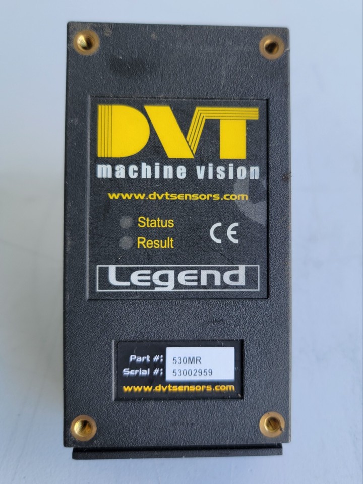 DVT MACHINE VISION LEGEND 530MR SENSOR WITH LENS. | eBay