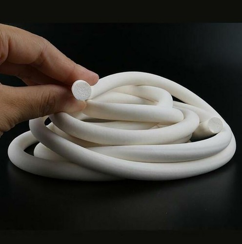 Dia1-20mm Silicone Rubber Foamed Seal Strip Round Sponge Cord Sealing ...