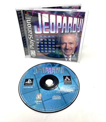 Jeopardy! PS1 PlayStation 1 Tested CIB FREE Shipping | eBay
