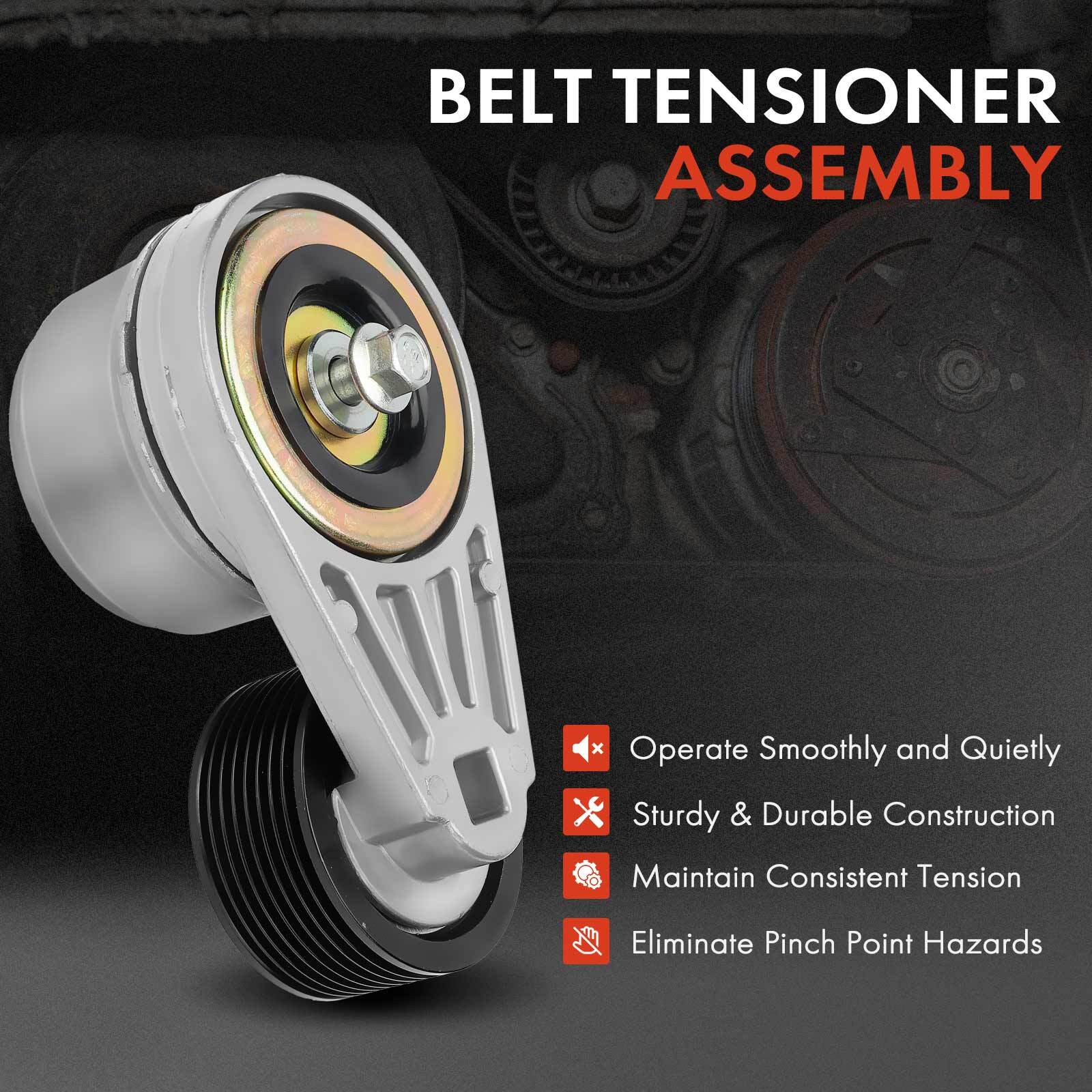 Belt Tensioner with Pulley for Ford F650 F750 Blue Bird El Dorado ...