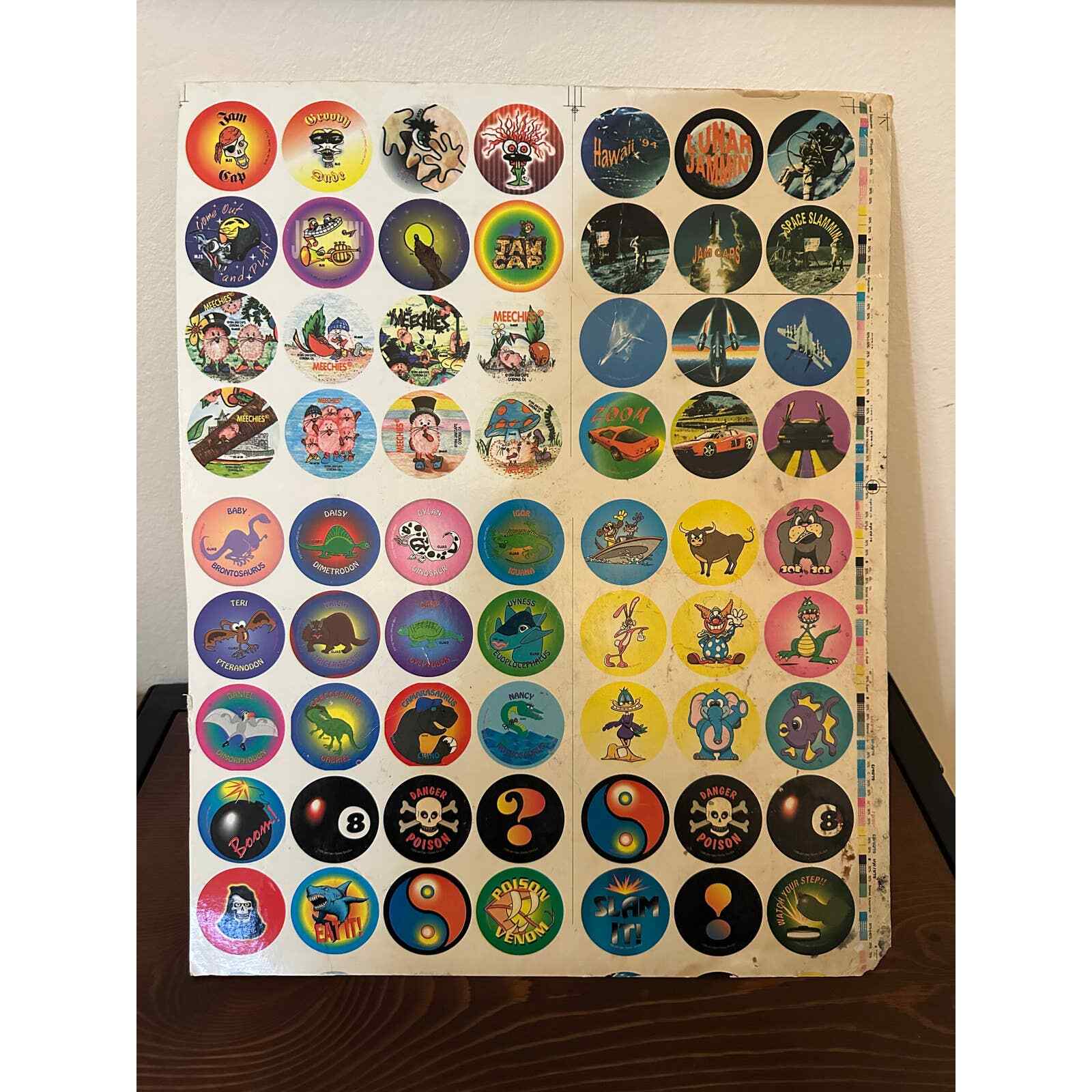 POGS Uncut Factory Sheet 90s *RARE* 63 POGS (Misc.) | eBay