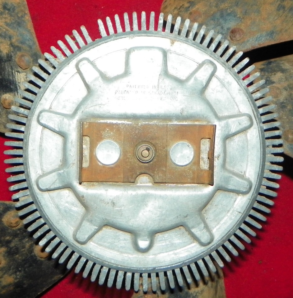 1961-1968 Corvette Camaro Chevelle 5 Blade Fan Schweitzer Clutch 61 62 ...