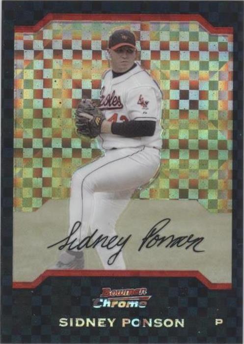 2004 Bowman Chrome - Sidney Ponson #125 X-Fractor /172 for sale online | eBay