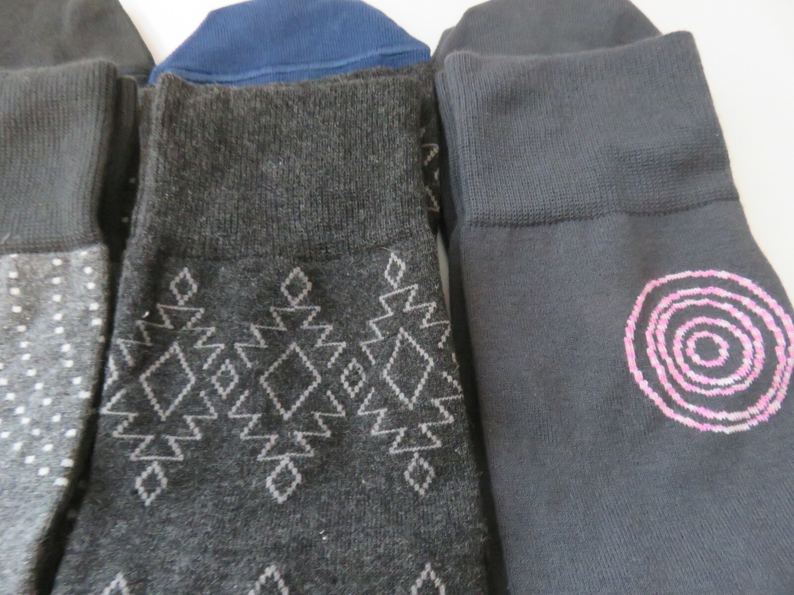 Foot Cardigan Crew Socks One Size New 3 Pairs | eBay