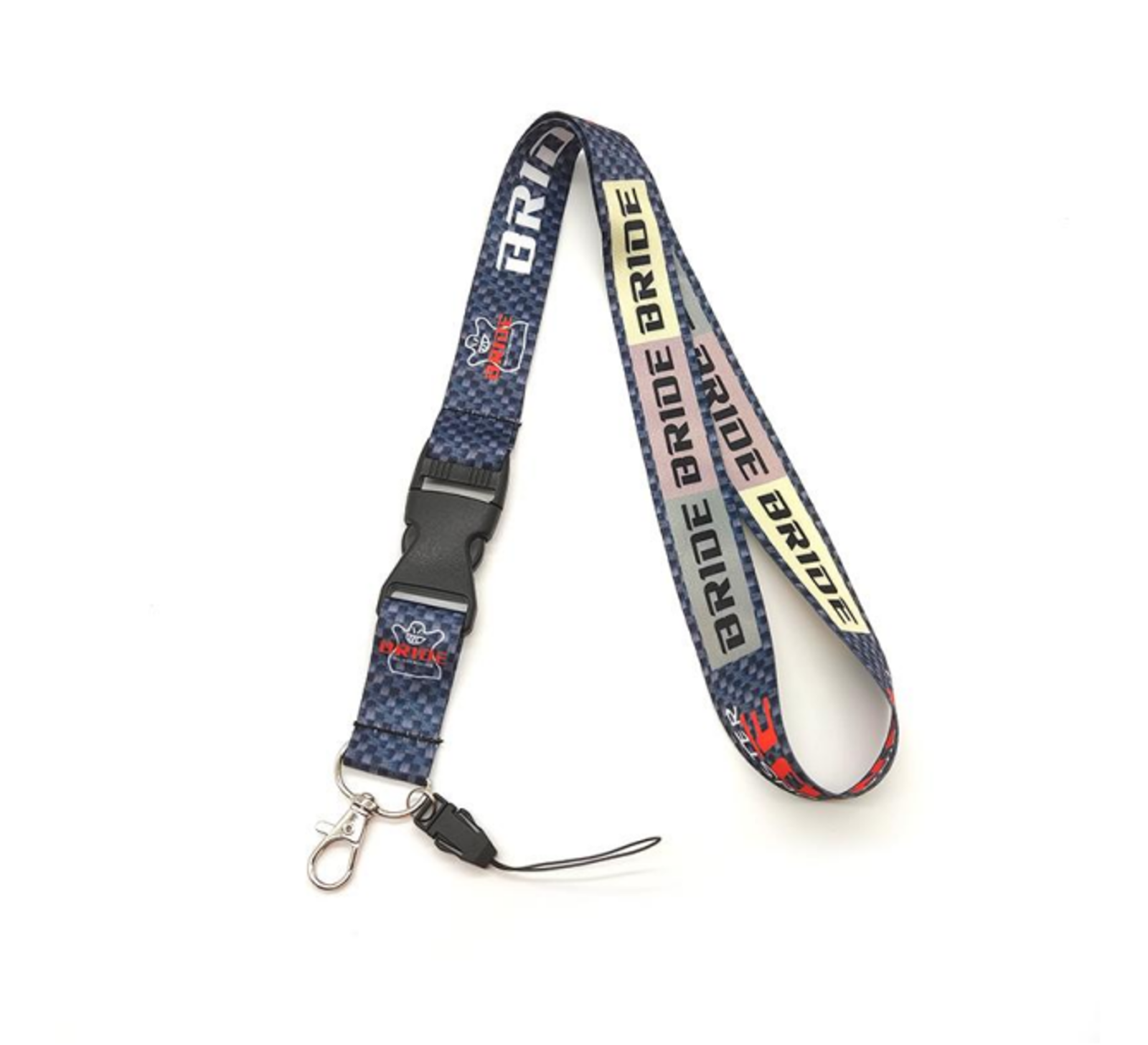 JDM Style LANYARDS Neck Strap Tuner Car Key Ring Keychains BRIDE NISMO ...