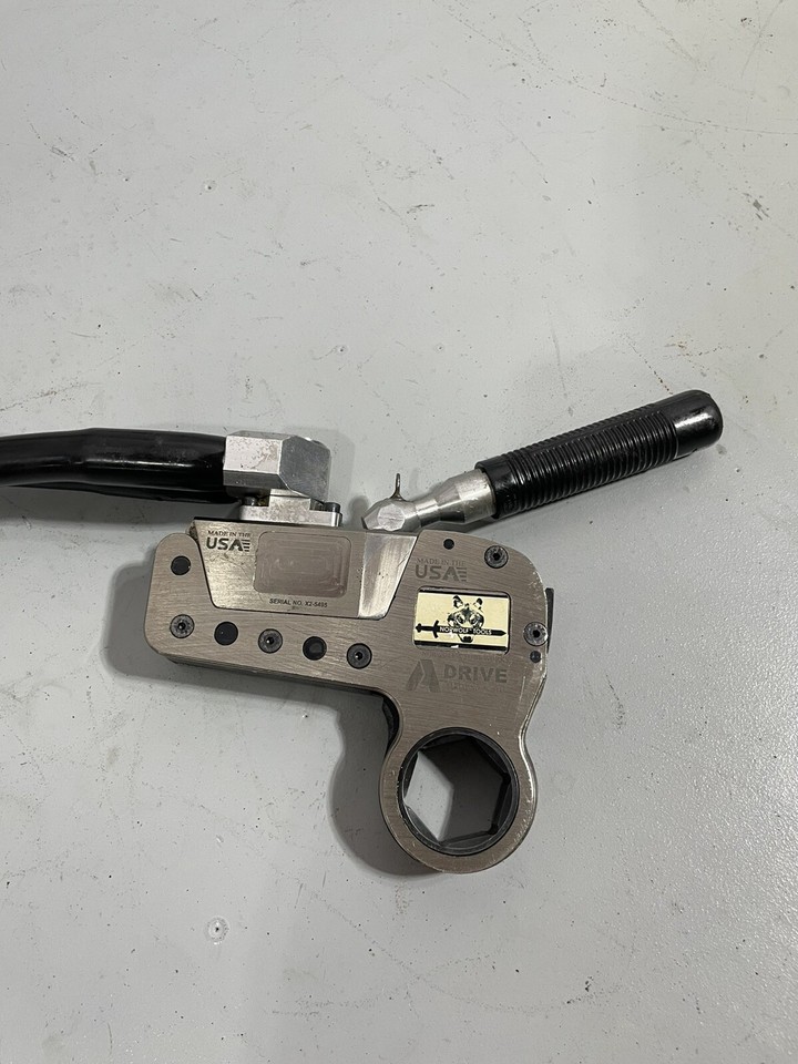 Norwolf Tools A-Drive 1-7/16” Hydraulic Torque Wrench Cassette Drive ...