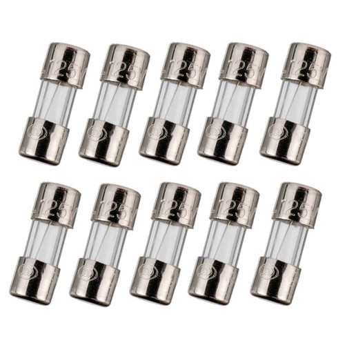 F3AL125V 3.6x10mm 3A 125V Fast-Blow Fuses 10-Pack 0.14x0.39 Inch 3 amp ...