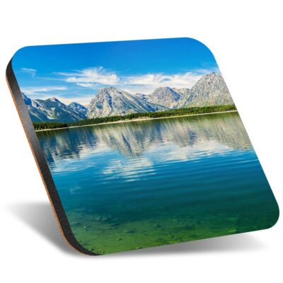 1x Square Coaster 12cm Grand Teton National Park Wyoming USA #52909 ...