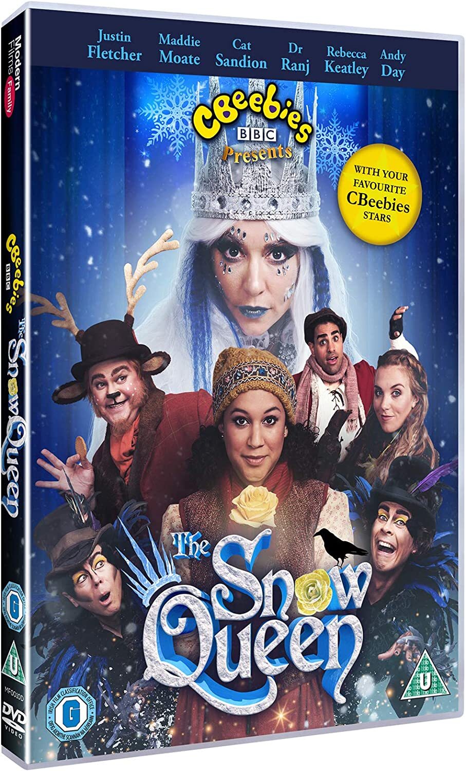 CBeebies: The Snow Queen (DVD) Justin Fletcher Maddie Moate Dr Ranj (UK ...