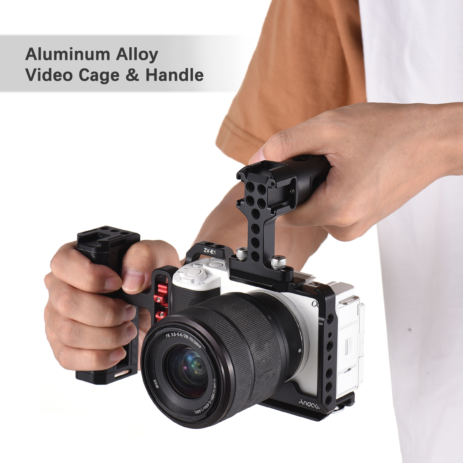 Video Cage + Handle + Side Hand Grip Kit Alloy L6J3 | eBay Australia