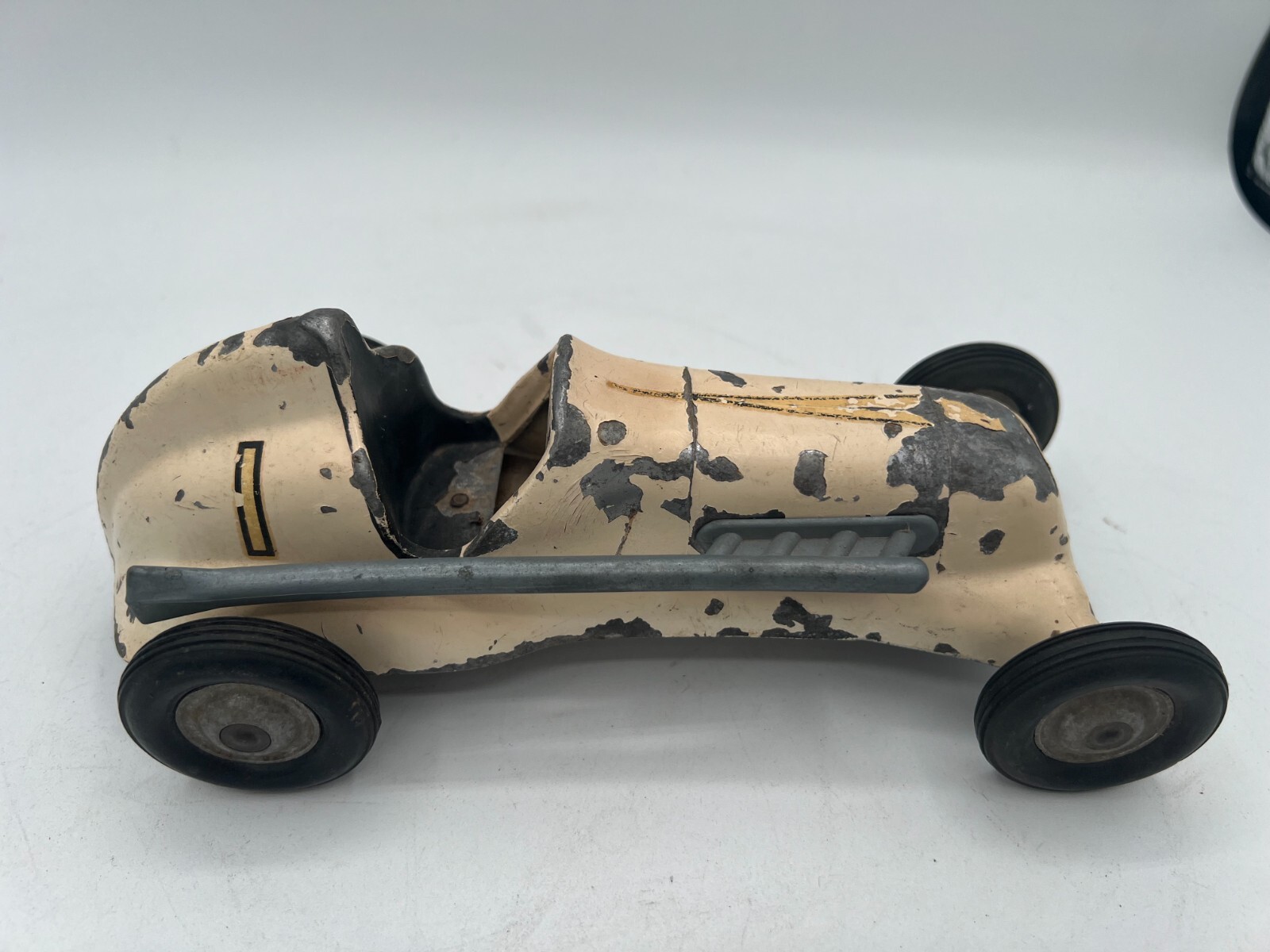 Vintage L.M. Cox Mfg. Co. #1 White THIMBLE DROME SPECIAL TETHER CAR | eBay