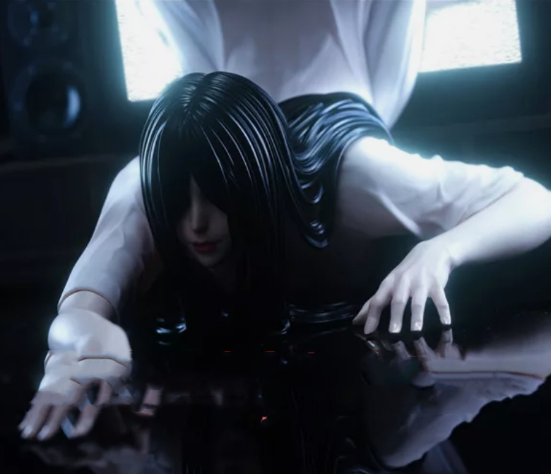 JiuZhou Studio Yamamura Sadako Resin Statue Pre-order 1/4 Scale Normal ...