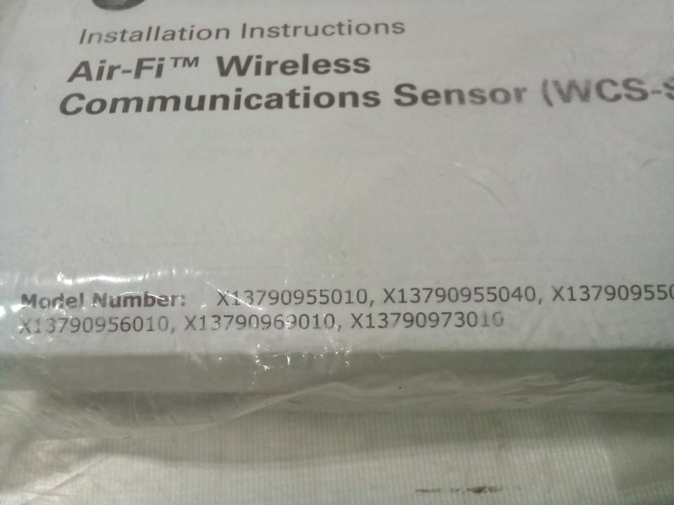 Trane Air-Fi Wireless Communications Sensor WCS-SD-SB | eBay