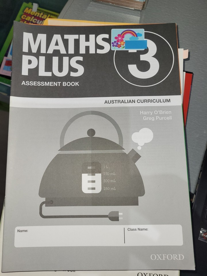 Maths Plus 3 Australian Curriculum Student book and Assessment Book ...