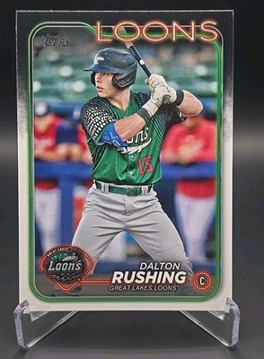 2024 Topps Pro Debut - Dalton Rushing #PD-176 (RC)- Loons- Dodgers- ROY ...