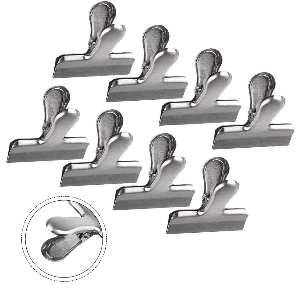 Clips For Kitchen Home Office Elastic Spring Paper Clamps Quick ...