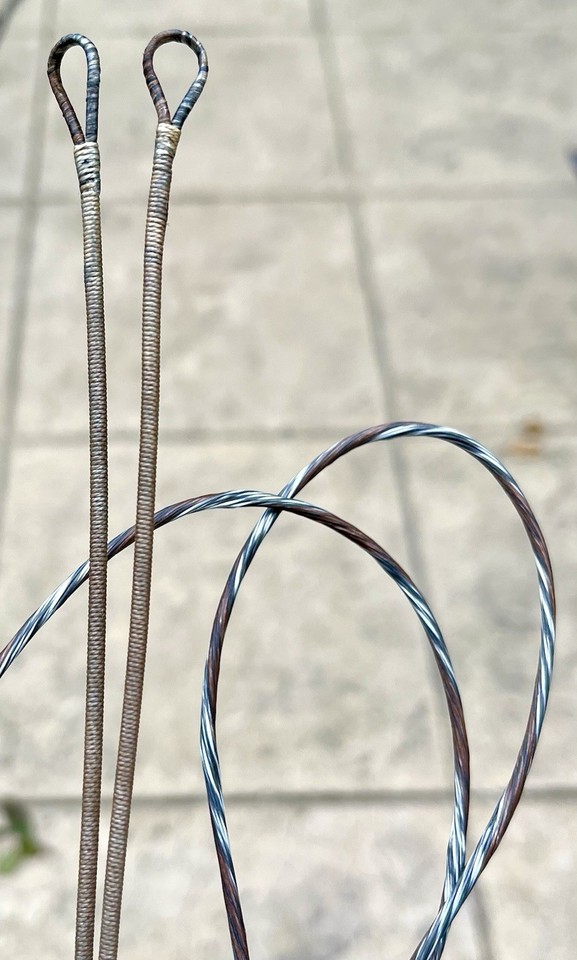 Bow String & Cable Set For Any Mathews Solo One Cam Bow BCY 452X Custom ...