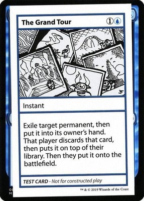 NM The Grand Tour, MTG, The List, Magic the Gathering, Test Card | eBay