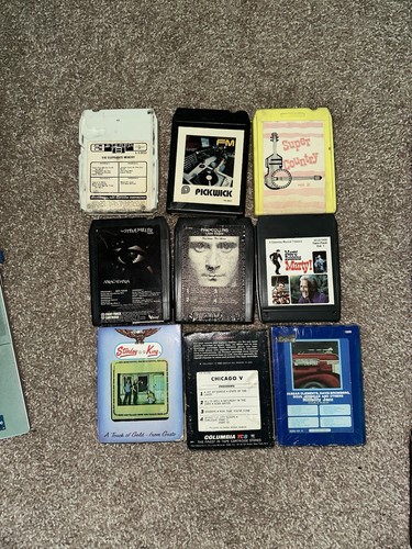 9 Vintage 8 Tracks Stereo | eBay