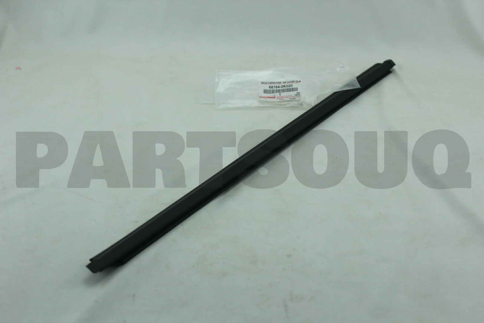 681640K020 Genuine Toyota WEATHERSTRIP, REAR DOOR GLASS, OUTER LH 68164 ...