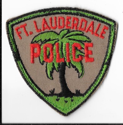 Fort Lauderdale Police Department, Florida Patch V4 | eBay