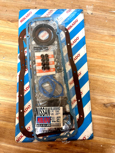 Datsun Nissan 160J L16, 510 610 710 1600cc Bluebird Violet Gasket Kit ...