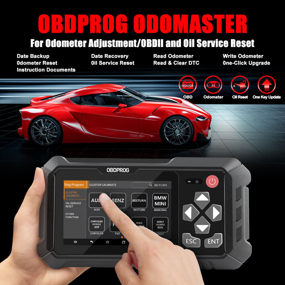 Car Odometer Mileage Correction OBD2 Scanner Diagnostic Oil Service ...