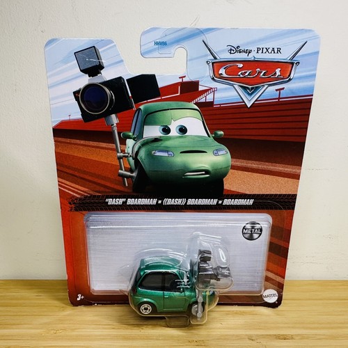 Disney Pixar Diecast Cars - Dash Boardman Camera Green | eBay