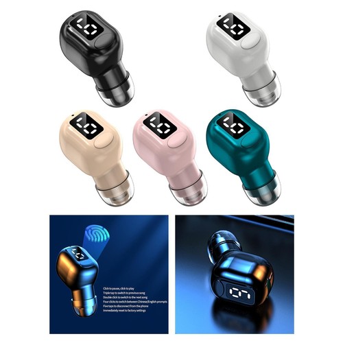 Écouteur Bluetooth Invisible Simple, étanche avec réduction du bruit du ...