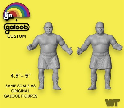 HEADBANGERS MOSH THRASHER Unpainted (Hasbro/Galoob Scale) WWF Custom ...