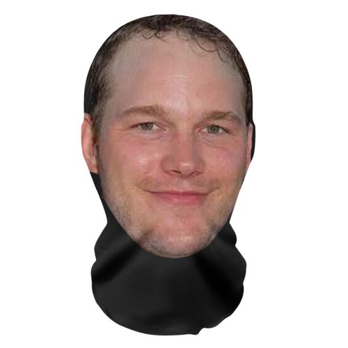 Funny 3D Printed Realistic Face Mask Elastic Mesh Full Face Costume ...