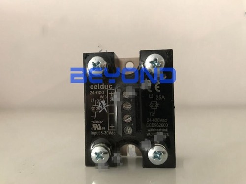 1PC NEW FOR Celduc solid state relay SCB962600 24-600VAC/25A/8-30VDC | eBay