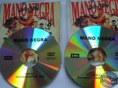 MANO NEGRA OUT OF TIME 2X DVD PROMO no cd MANU CHAO | eBay