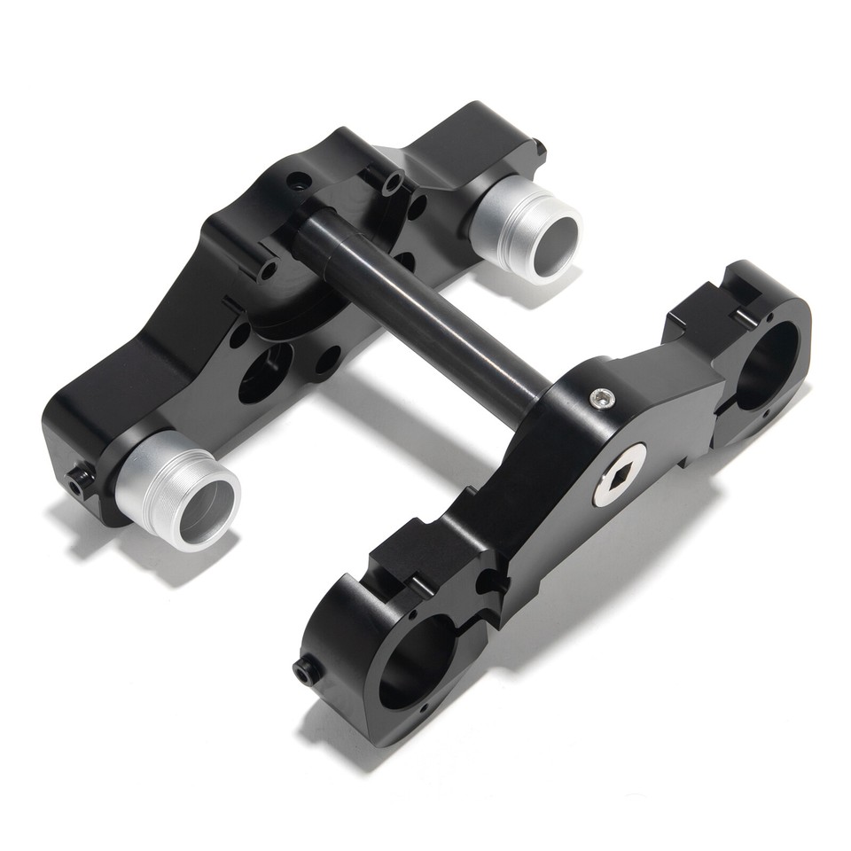 11 Degree Raked Bolt On Triple Trees for Harley 23" 26" Wheels Touring ...