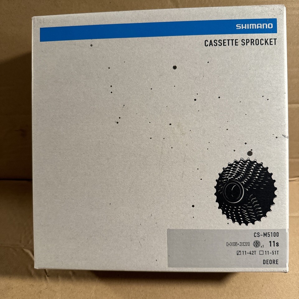New Shimano Deore CS M5100 11-speed Cassette 11-42t | eBay