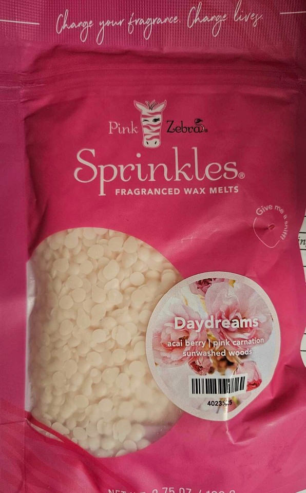 Pink Zebra wax Sprinkles - NEW - Over 100 Factory Sealed 3.75 oz. Bags ...