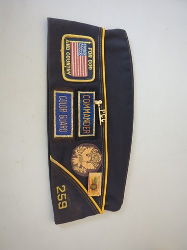 Vintage American Legion Past Commander Hat/Cap Clinton MD Post 259 ...