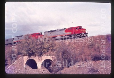 Original Slide ATSF Santa Fe FP45 106 & FP45 108 Passenger Action In 1968 | eBay