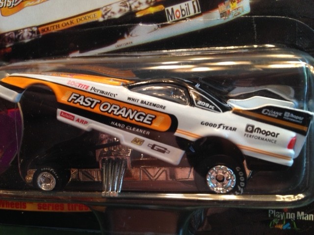 1994 WHIT BAZEMORE "FAST ORANGE" 1/64 NHRA FUNNY CAR JOHNNY LIGHTNING ...