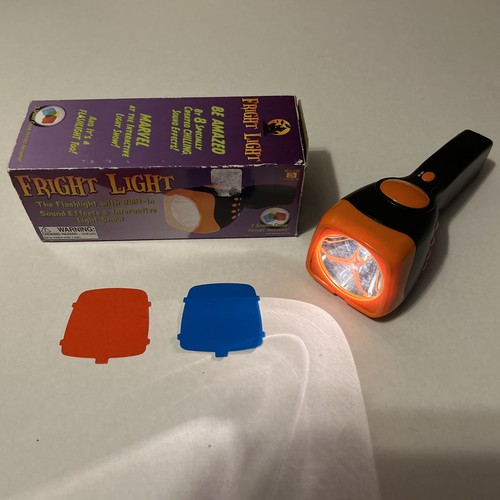 Fright Light Halloween Flashlight Scary Spooky Sound Effects Tested | eBay