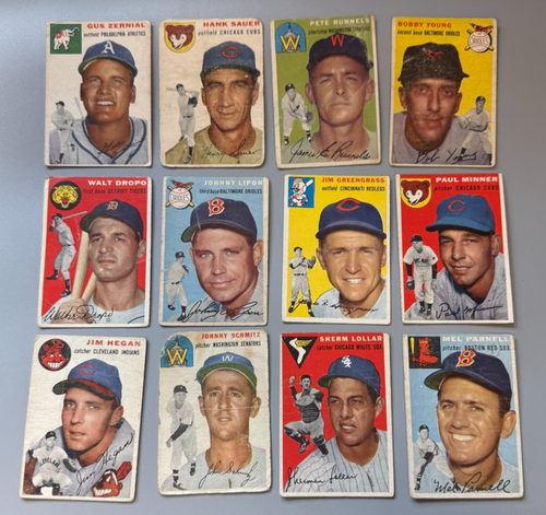 Lot of 1954 Topps baseball cards | eBay