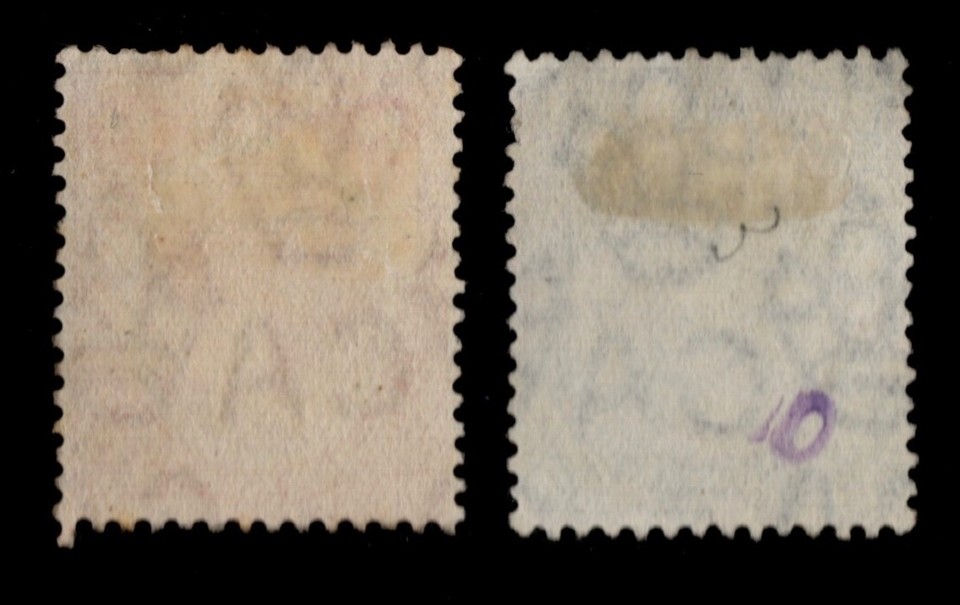 Nyasaland Protectorate KGV 1913-21 SG85, SG87 1d, 2d Wmk Mult Crown CA ...