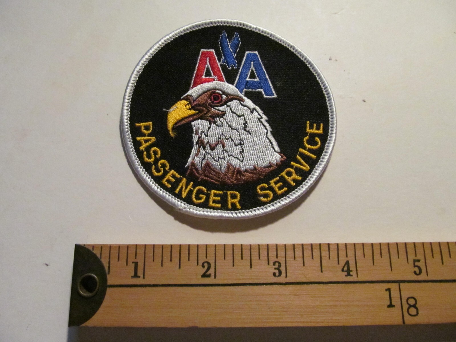 (1 RARE AA AMERICAN AIRLINE PASSENGER SERVICE AIRPLANE AIRCRAFT PATCH ...