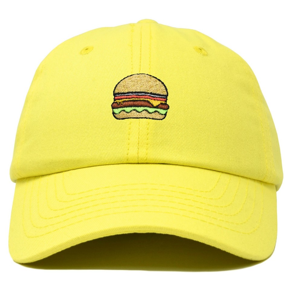 DALIX Hamburger Hat Cheeseburger Dad Baseball Cap Gift | eBay
